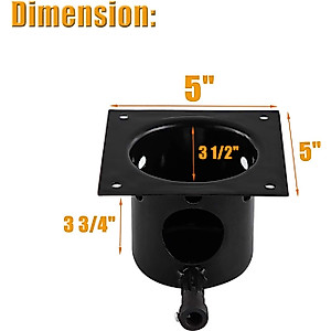 Auger Motor, Grill Induction Fan, Fire Burn Pot and Hot Rod Ignitor Kit,BBQ Grill Replacement kit for Pit Boss and Traeger Wood Pellet Grill Parts,with Screws and Fuse