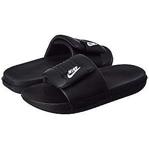 Nike Women's W Offcourt Adjust Slide Sandal, BLACK/WHITE-BLACK, 5.5 UK (8 US)