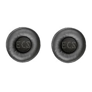 ECS OHLC Oval Foam Leatherette Ear Cushions Replacement for WordSlinger Overhead Headset Pads