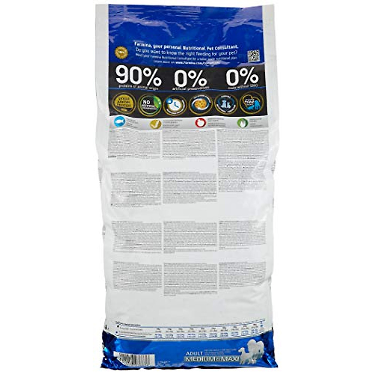 Farmina Natural & Delicious Ocean Ancestral Grain Cod & Orange Adult Medium & Maxi Dog Food 26.4 lb