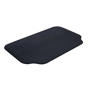 GRILLTEX Under the Grill Protective Deck and Patio Mat, 36 x 56 inches,Black