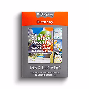 Birthday Inspirational Boxed Cards - Max Lucado - God Made You
