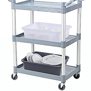 Innouse Small Commercial Bus Tub Box, 8 Liter Plastic Utility Bus Box, 4-Pack