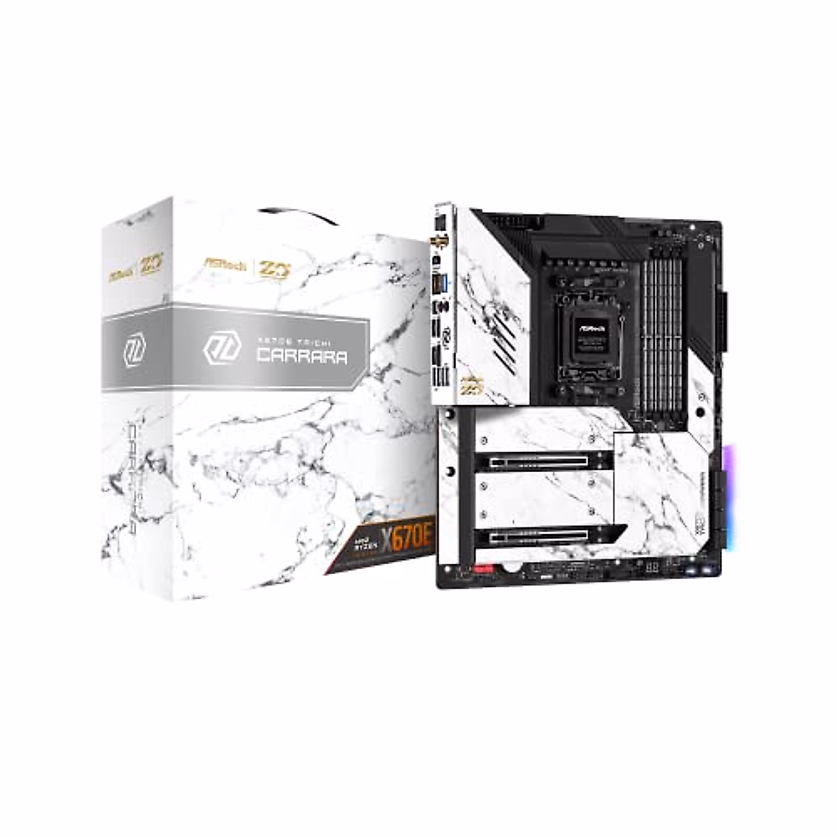 ASRock X670E Taichi Carrara Support AMD AM5 RYZEN 7000 Series Processors Motherboard