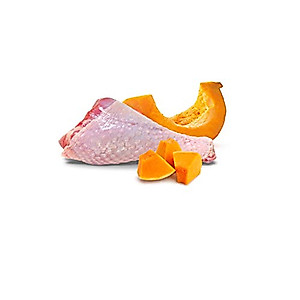 PLATO Turkey Real Strips Natural Dog Treats - Real Meat - Air Dried - Made in the USA - Turkey & Pumpkin, 18 ounces