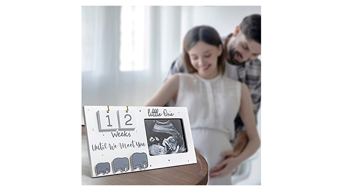 Unique Sonogram Picture Frame for Expecting Parents