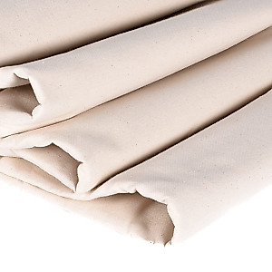 100% Natural Cotton 10oz Canvas Fabric (Duck), 63 Inches Wide X 3 Yards Long