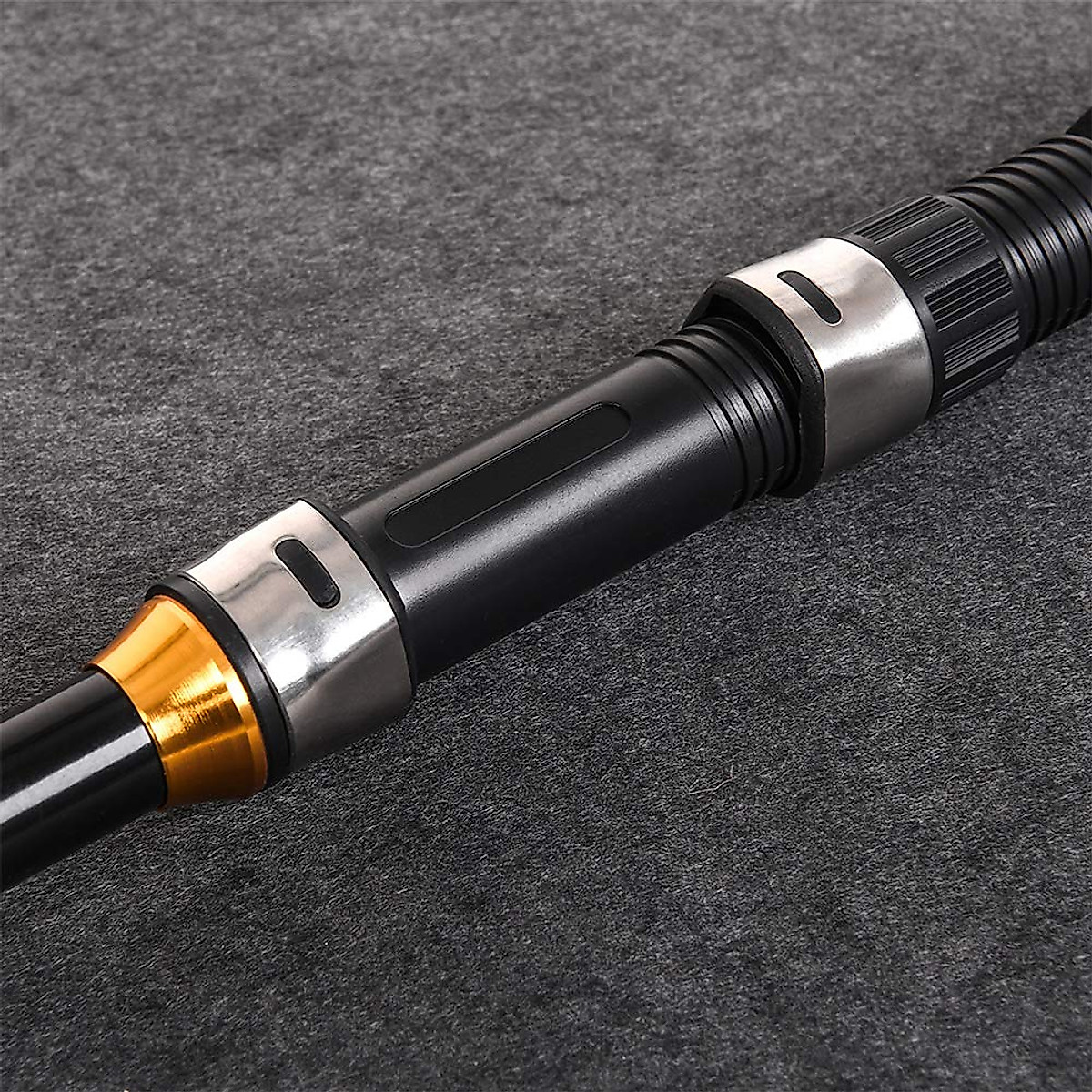 LIZHOUMIL Mini Fishing Pole, Ultra Light Telescopic FRP Fishing Rod, Portable Mini Sea Pole, Short Pole Ceramic with Guide Multiple Sizes for Chosen 1.0m