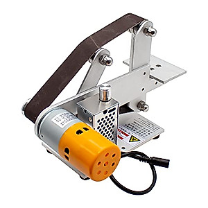 Mini Belt Sander 360W Electric Polishing Grinding Belt Machine 30x533MM Micro Knife Sharpener DIY Bench Sanding Machine 4800RPM