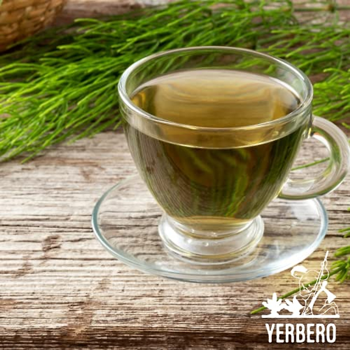 Yerbero - Premium Loose Horsetail Tea 2oz (58gr) | Cola De Caballo Te Herbal | Makes 30+ Cups | Shave Grass - Snake Grass | Stand Up Resealable Bag | Crafted By Nature100% All Natural.