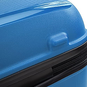 Delsey Paris Unisex Adult Expandable Suitcase, Zinc Blue, L (76 cm-102 L + 10 L)