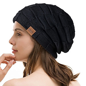 REDESS Beanie Hat for Men and Women Winter Warm Hats Knit Slouchy Thick Skull Cap