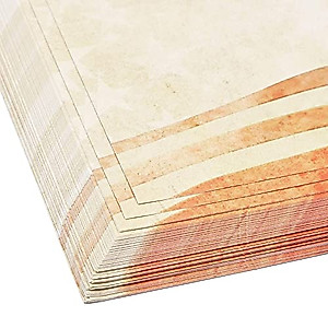 Patriotic Stationery Paper for Letter Writing, 4th of July (8.5 x 11 In, 96 Sheets)