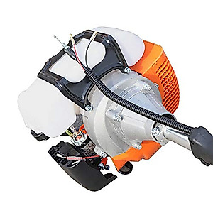 52CC 2 Stroke Pole Saw Pruner Pruning Saw Single Cylinder Gas Powered Tree Trimmer Garden Pole Saw