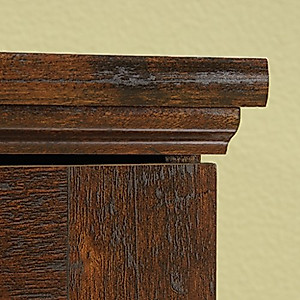 Sauder Harbor View Corner Computer Desk, Curado Cherry finish