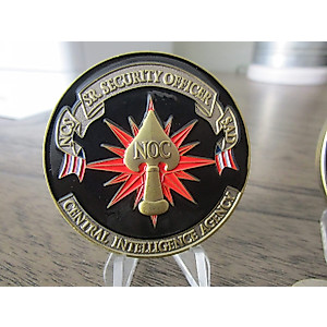 CIA Special Operations Group Non Official Cover SOG NOC Officer Challenge Coin