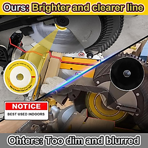 Miter Saw Laser Guide, Miter Saw Laser Attachment for Miter and Portable Saw