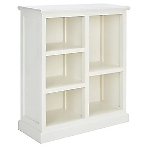 SAFAVIEH Home Collection Maralah White 5-Shelf Bookcase (Fully Assembled)