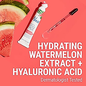 NAIR Prep & Smooth Face, Exfoliating Facial Hair Removal for Woman, Depilatory Cream, Smooth Skin Solution for Effective Hair Removal, Hydrating with Hyaluronic Acid for Skincare, 1.76 oz