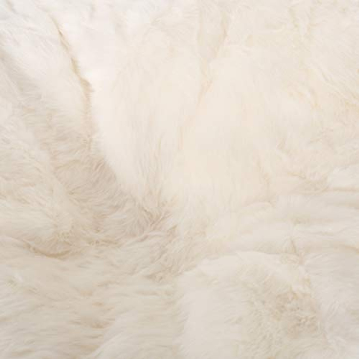 Christopher Knight Home Schley 5 Foot Bean Bag - Short Faux Fur - White