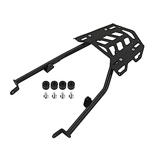 Motorcycle Luggage Rack Tail Hollow Out Hole Rear Luggage Rack Replacement for MT09 2021 Motorcycle Trunk Rack Motorcycle Storage Rack Motorcycle Rear Luggage Rack