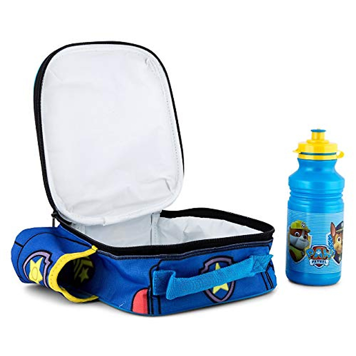 Paw Patrol Chase 3D Thermal Lunch Bag and 500ml Bottle Set