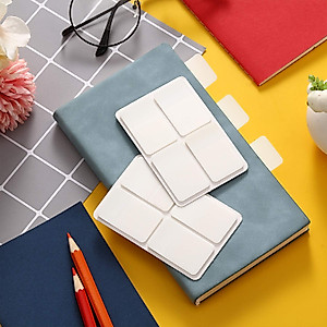 Sticky Index Tabs Page Marker Pop-up Page Flags Sticky Notes Tabs 1.6 x 1 Inch, White (400 Pieces)