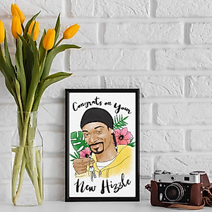 Funny Housewarming Card for Friends, Unique New Home Card for Coworkers Relative Neighbors, Perfect House Gifts for Women Men, Congrats on Your New Hizzle