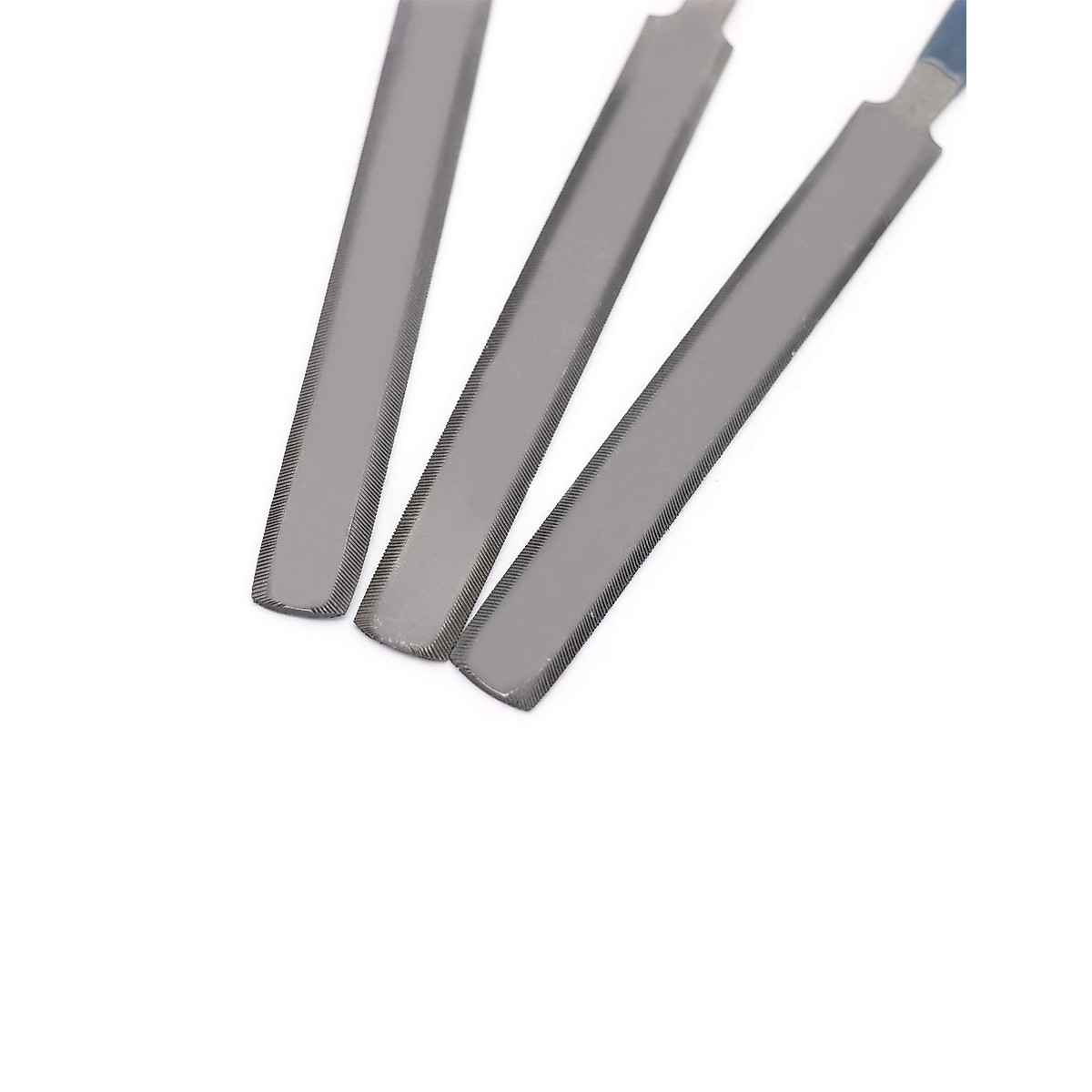 Metallor Guitar Nut File Set Double Edge Nut Slotting File for Electric Guitar Tools Luthier Tools Set of 3Pcs.