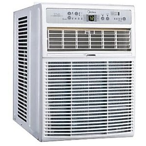 FORTE MAW10C1AWT Window Air Conditioner 10000 Cooling BTU, 450 sq. ft. Cooling Area, 3 Cooling Speed, Remote Controller, 115 Volts, 3.05 EER Timer, Washable Filter, Wireless Remote Control in White
