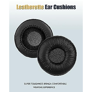BINGLE Upgraded Headset 50mm Ear Cushion Replacement Designed for HW251N HW261N H251 H251N H261 H261N Blackwire 3210 3220 Jabra Pro 920 9450 Biz 2400II GN 2000 PRO 920-4 Packs