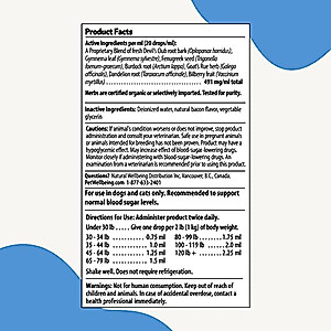 Pet Wellbeing - Blood Sugar Gold for Cats - Natural Support for Healthy Blood Sugar Levels in Diabetic Cats - Insulin Stabilization & Normal Pancreatic Function - 2 oz (59 ml)