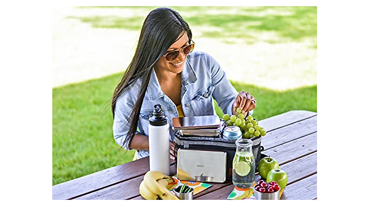Ecozoi Stainless Steel Lunch Chillers - Eco-Friendly Ice Packs