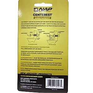 New Archery Products NAP Centerest Arrow Rest Right Hand