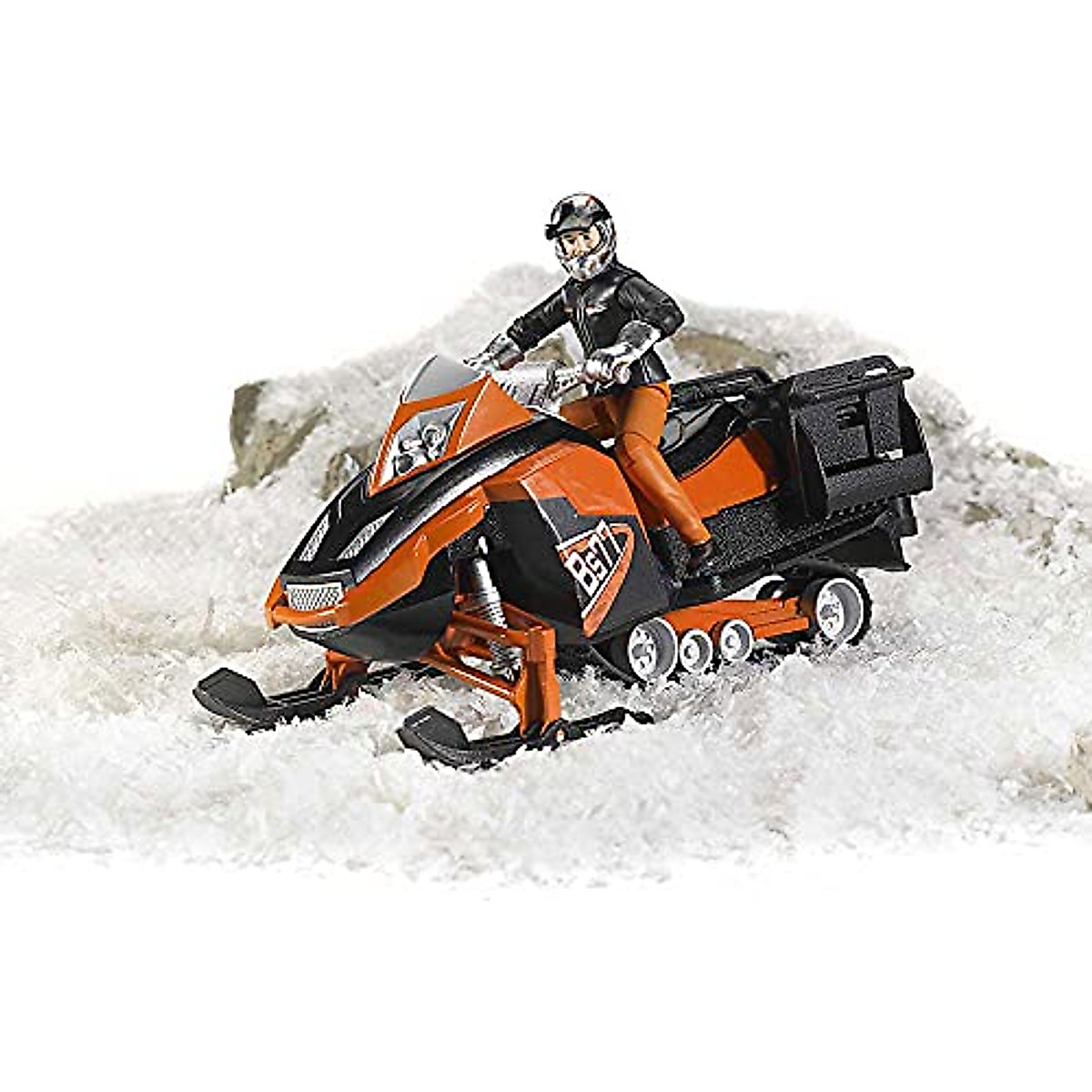 Bruder Snowmobile with Driver & Accessories