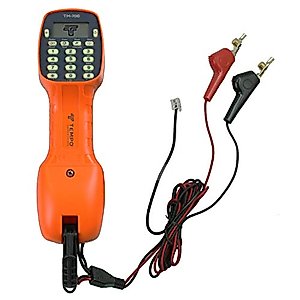 Tempo Communications TM-700 Butt Set/Lineman Telephone Test Set with LCD Display - Professional Grade (Latest Model)
