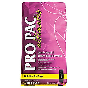 Pro Pac Ultimates Lamb Meal And Brown Rice Dry Dog Food, 28 Lb.
