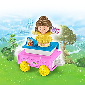 Fisher-Price Little People Disney Princess, Parade Belle & Chip's Float