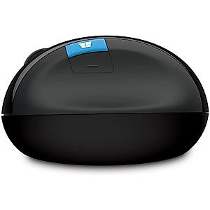 Microsoft Sculpt Ergonomic Mouse (L6V-00001) (Renewed)