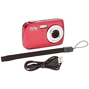 Vivitar VF126 ViviCam F126 Digital Camera, Body Only,Pink