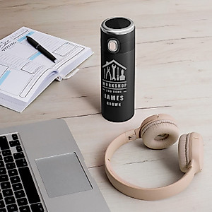 Murrano Thermal Mug for man - Customisable 10,14 oz Travel Tumbler for him - Coffee On the Go - Mens Gadgets - Coffee Mug for Birthday - Personalised Tumbler for boy - WORKSHOP