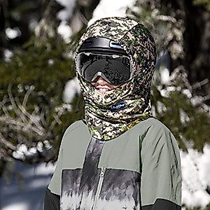 BLACKSTRAP Team Hood Balaclava Face Mask, Dual Layer Cold Weather Headwear for Men and Women, Navy