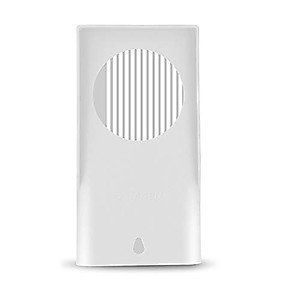 JESSY Real Water Resistant Protective Case for Wyze Cam Pan,Silicone Skin Suitable for Indoor and Outdoor use,Anti-Scratch Protective UV and Weather Resistant (1Pack, White)