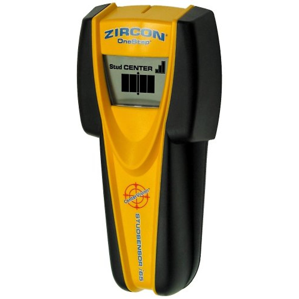 Zircon i65 Stud Sensor Center-Finding Battery Operated Stud and Metal Finder with Live Wire Detection