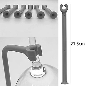 UoYu 21cm Dishwasher Wine glass rack New extensions Wash Dishwasher Attachment Kitchen Gadget Clip (Purple/8pcs)
