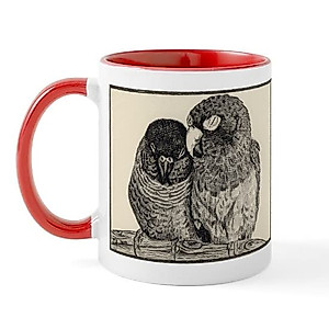 CafePress Conure Love Mug Ceramic Coffee Mug, Tea Cup 11 oz