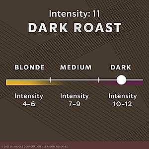 Starbucks by Nespresso Dark Roast Italian Roast Coffee (50-count single serve capsules, compatible with Nespresso Original Line System)