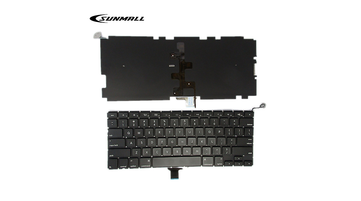 SUNMALL Backlit A1278 Keyboard Replacement for MacBook