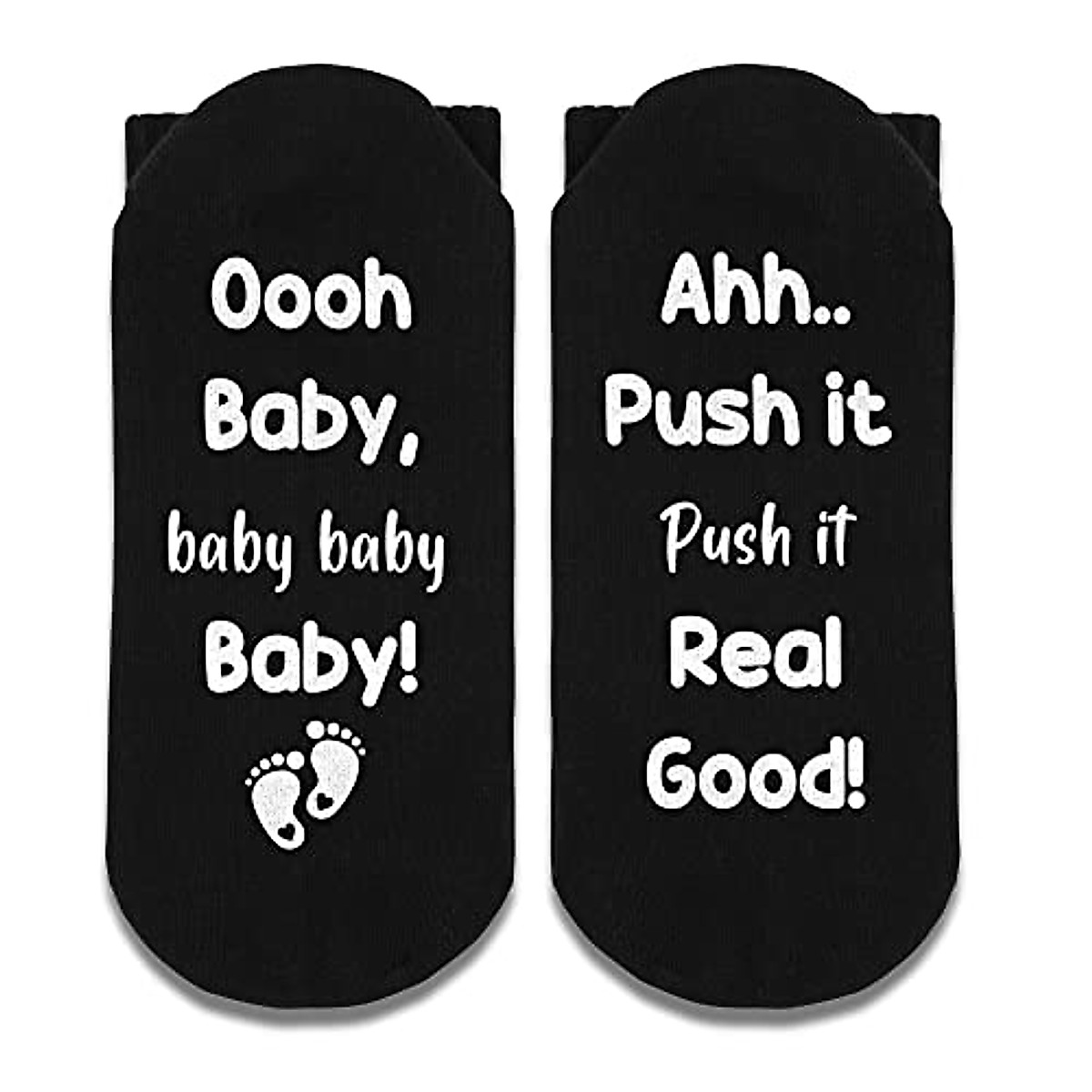 Oh Baby Push it Real Good Socks, Maternity Labor Socks,Maternity Socks.(030)