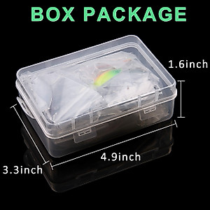 Fishing Spoons Lures Kit,30pcs Hard Metal Fishing Spinner Baits Trout Lures Casting Trolling Trout Spoons Fishing Lures with Treble Hooks for Bass Salmon Pike Walleye